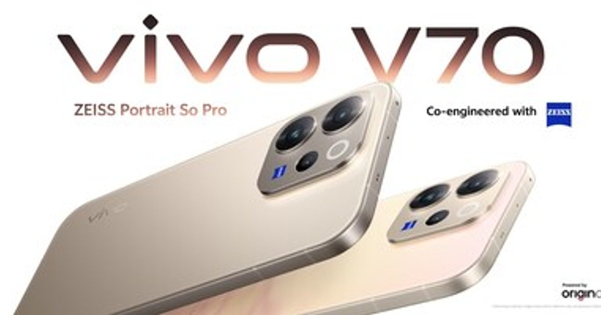 vivo V70 Launches with Advanced ZEISS AI Camera and Flagship Durability ...