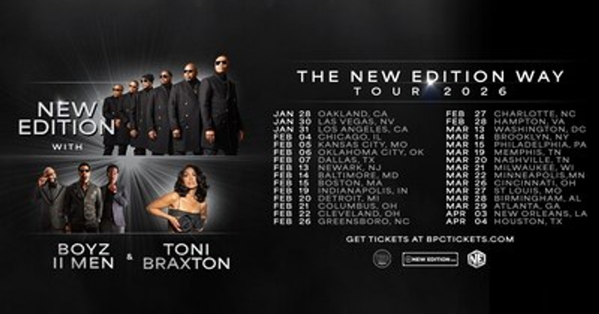 R&B's New Reign: The New Edition Way Tour Redefines Live Entertainment ...