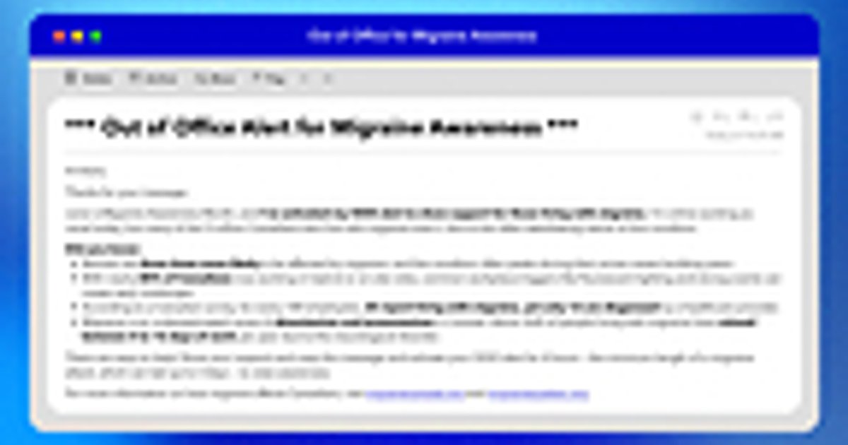 Beyond the Headache: The Real Cost of Migraine in the Workplace ...