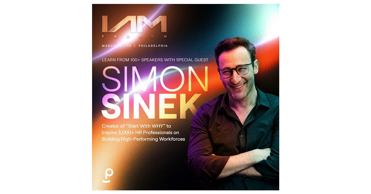 Simon Sinek to Humanize AI at Premier HR Tech Conference - BriefGlance.com