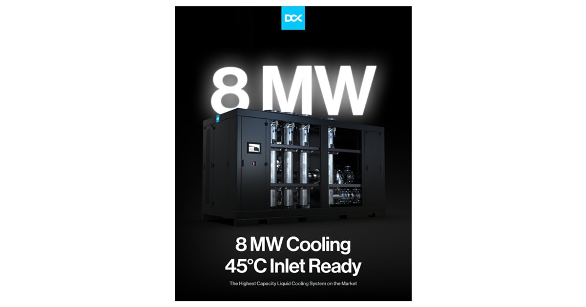 DCX Unveils 8MW Cooler to Tame Next-Gen NVIDIA AI Supercomputers ...