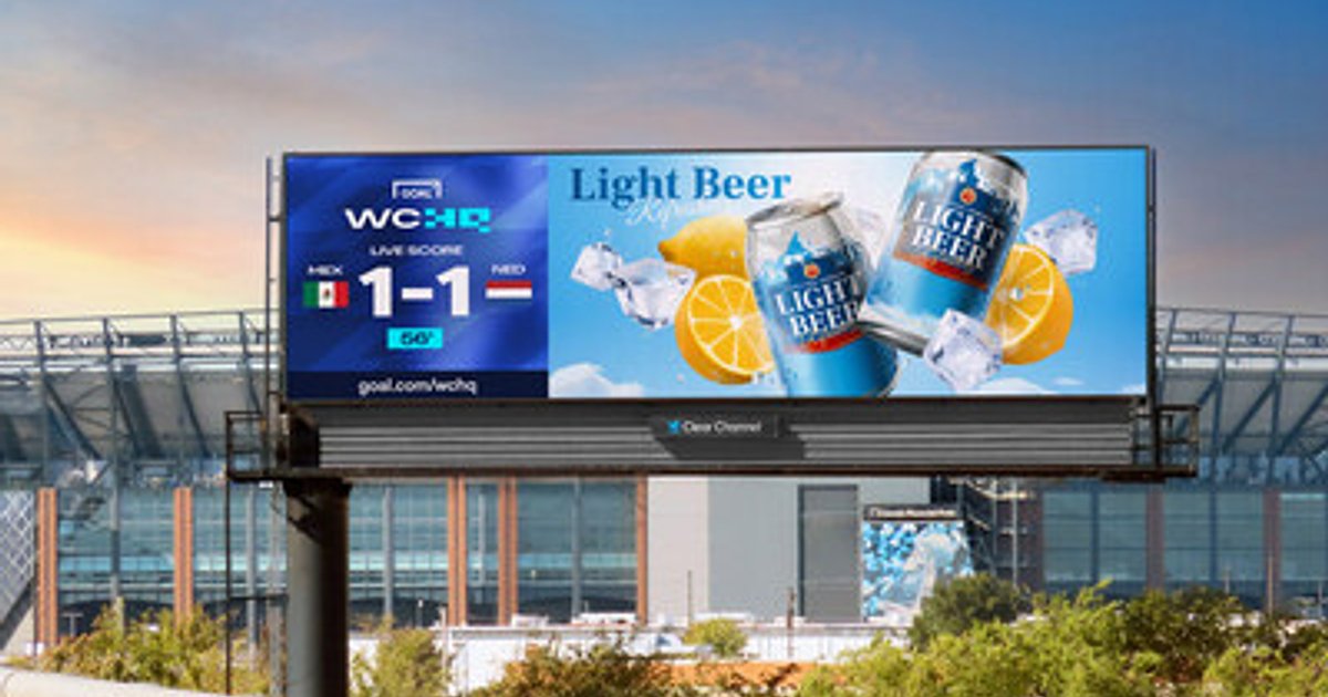 World Cup Goes Live on Billboards in Groundbreaking Media Deal ...