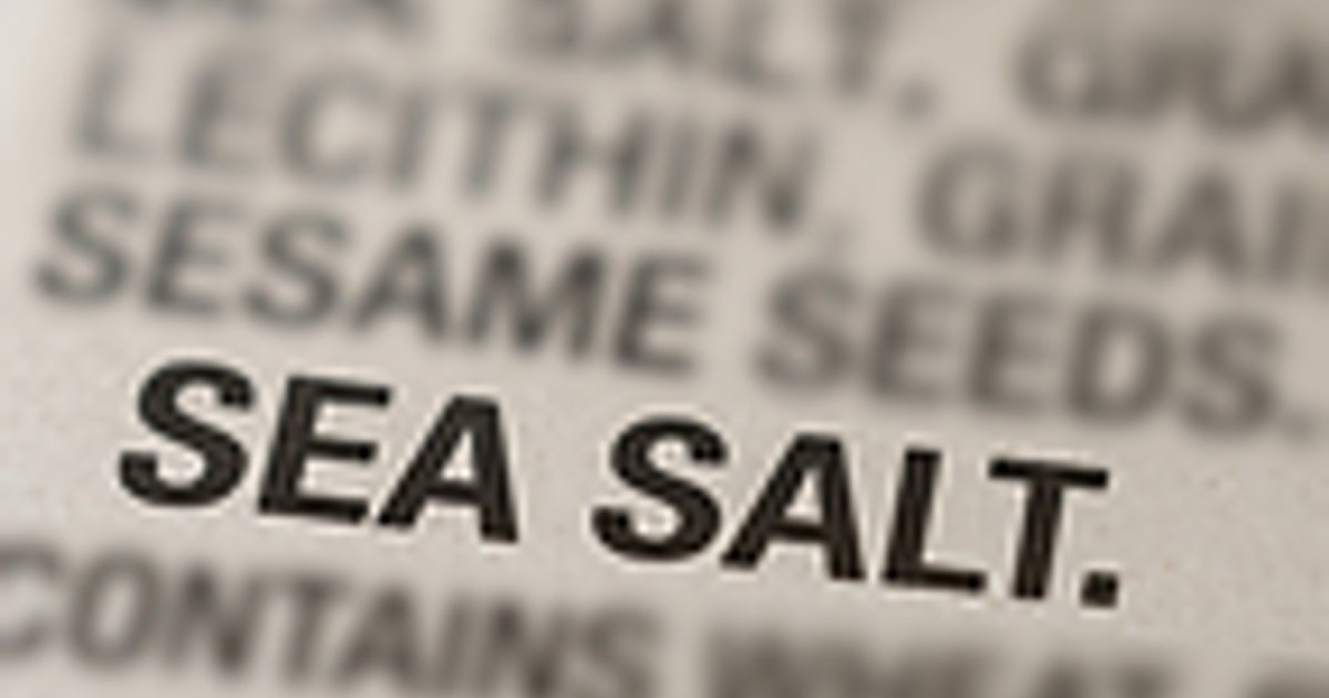 The Salt Shake-Up: How Sea Salt Is Fueling a Food Industry Overhaul ...