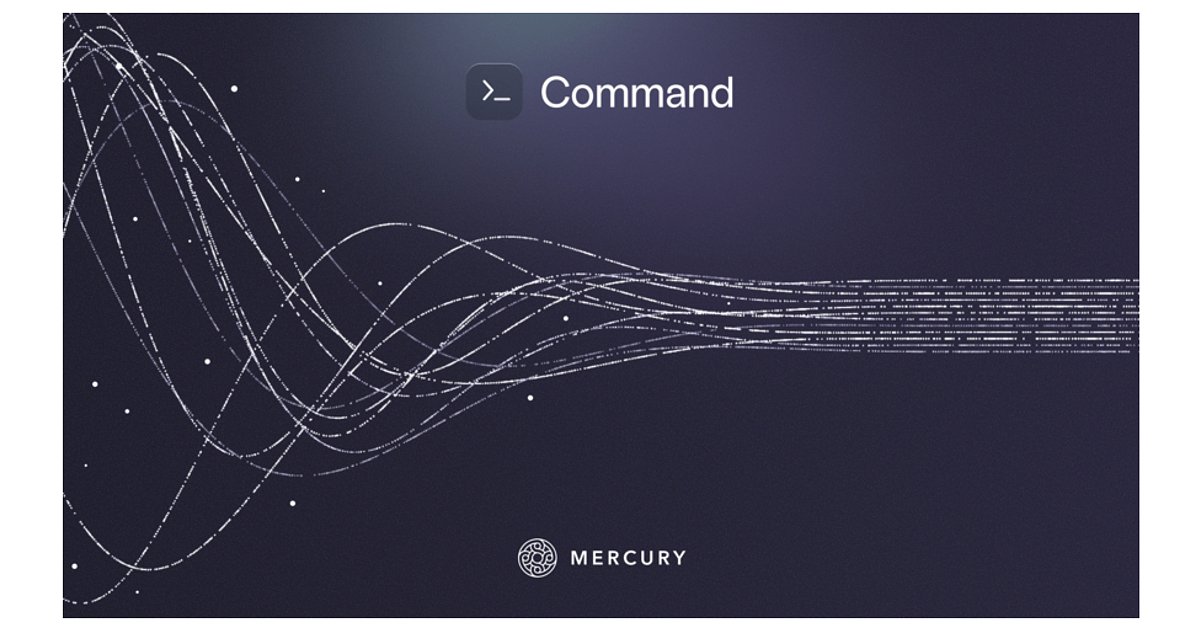 Mercury Command: The Bank Account Is Now Your AI Co-Pilot - BriefGlance.com