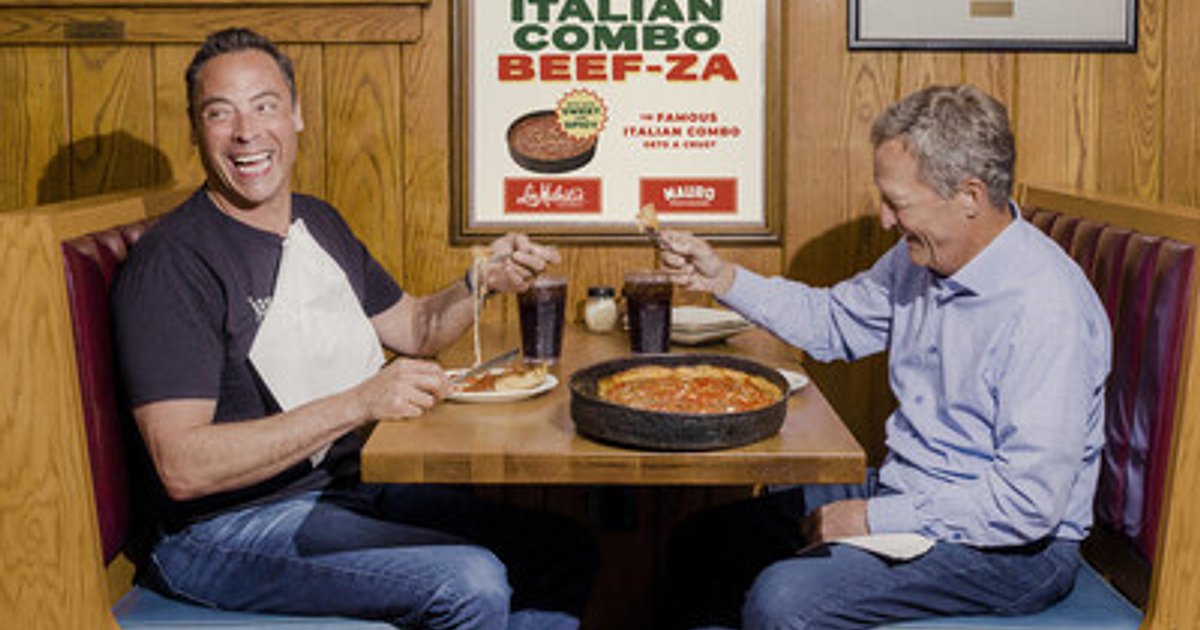 Lou Malnati's Beef-Za: Two Chicago Food Icons Unite on One Crust ...