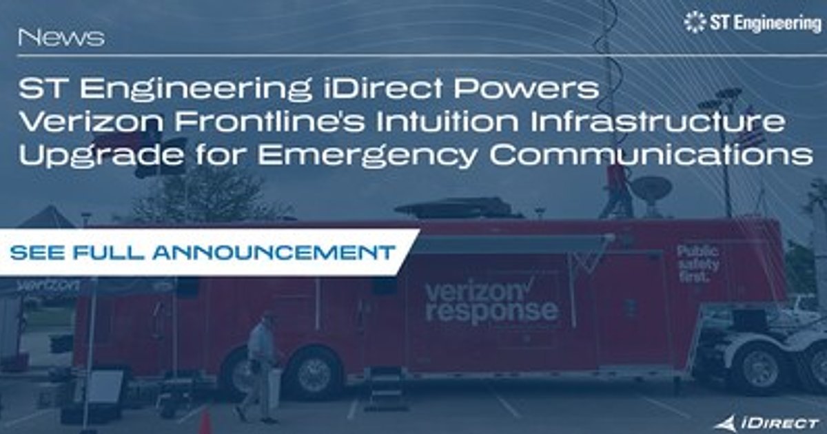 Verizon Boosts Emergency Response with Cloud-Native Satellite Upgrade ...