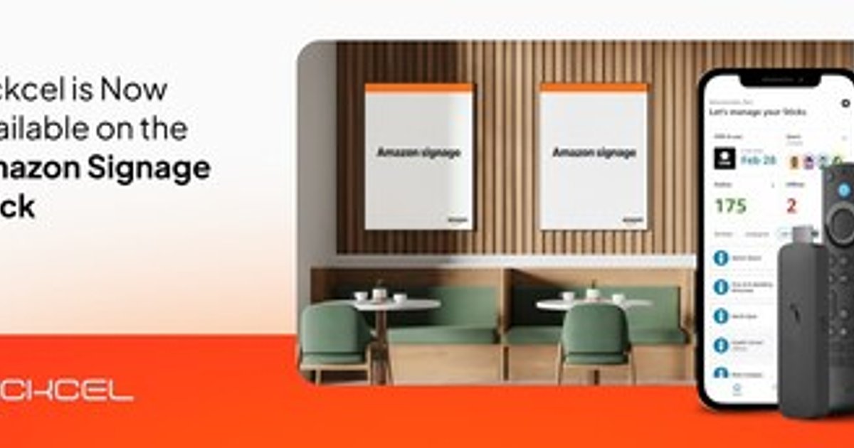 Amazon's New Gambit: Reshaping Digital Signage with Pickcel ...