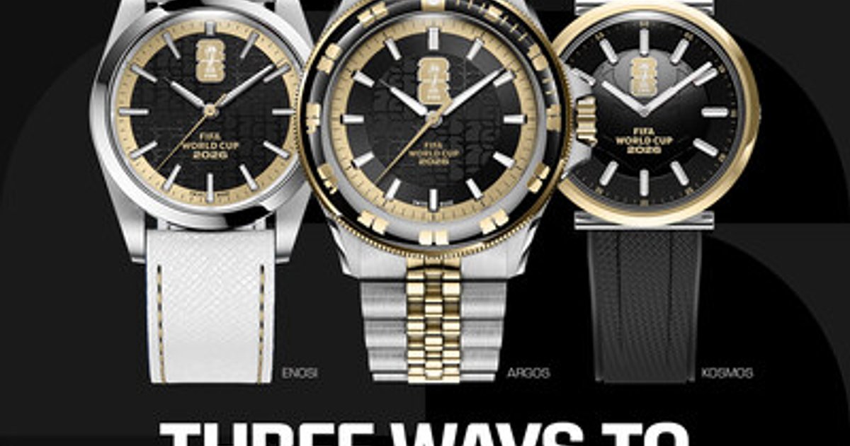 FIFA World Cup Time: AXIA Launches First-Ever Official Watch Collection ...